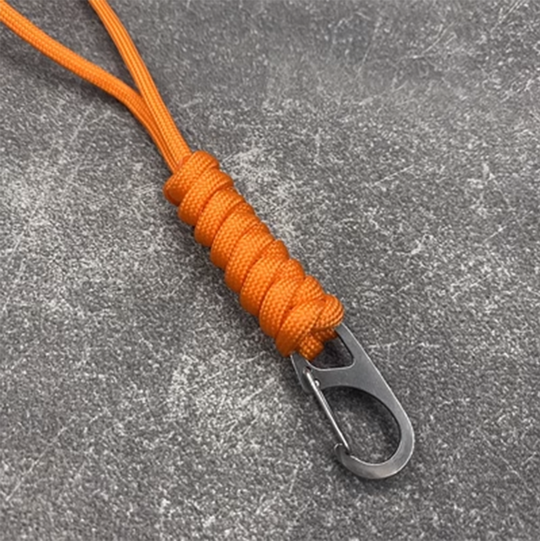 Paracord Landyard Mini Carabiner — G MILITARY