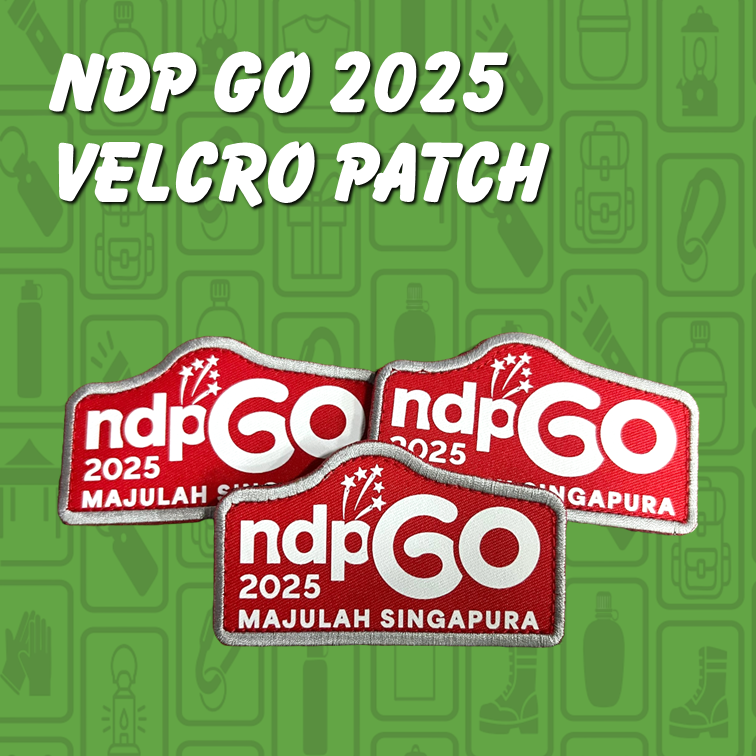 NDP GO 2025 VELCRO PATCH — G MILITARY