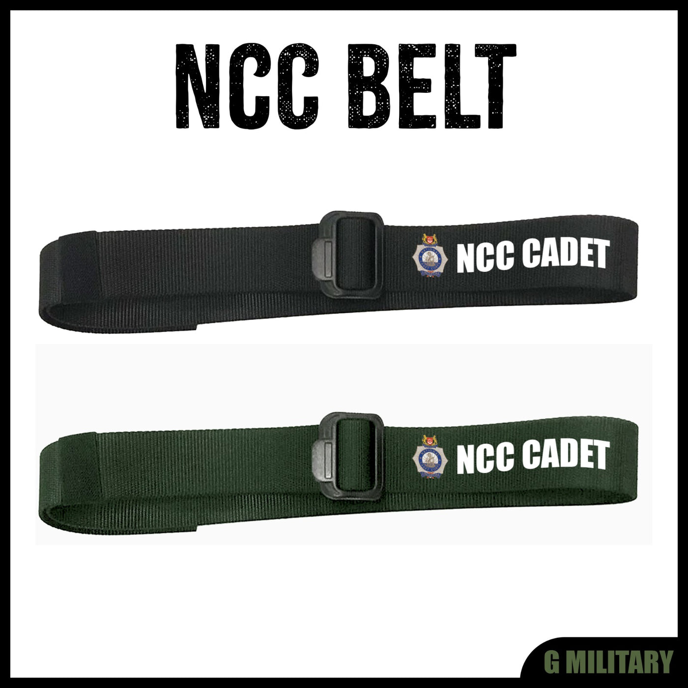 NCC Velcro Belt — G MILITARY
