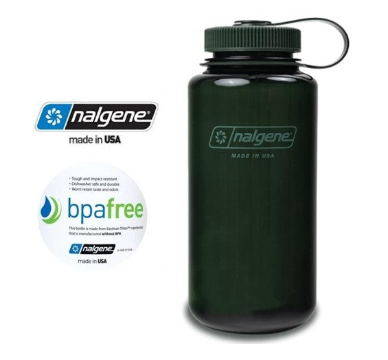 Nalgene 32oz Wide mouth 1000ml Odyssey Grey — G MILITARY