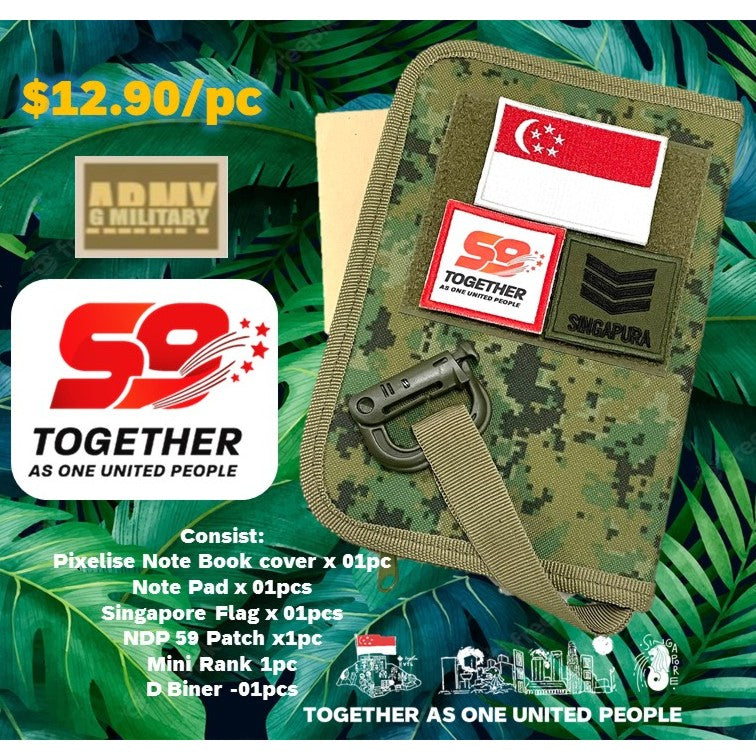Note Book Cover NDP Promo — G MILITARY