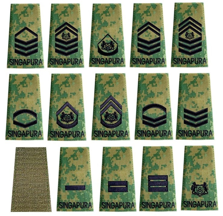 Velcro Army Ranks — G MILITARY