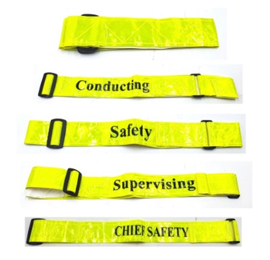 2" REFLECTIVE BELT (YELLOW) — G MILITARY
