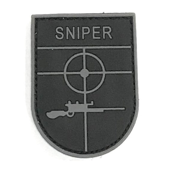 Sniper Cross Patch, Gray — G MILITARY