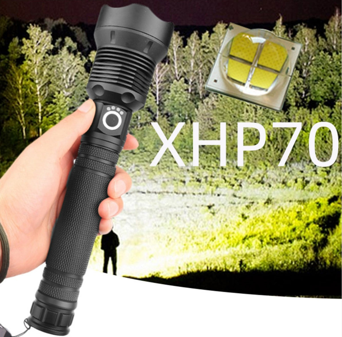 XHP70 2000 LUMENS LED Flashlight — G MILITARY