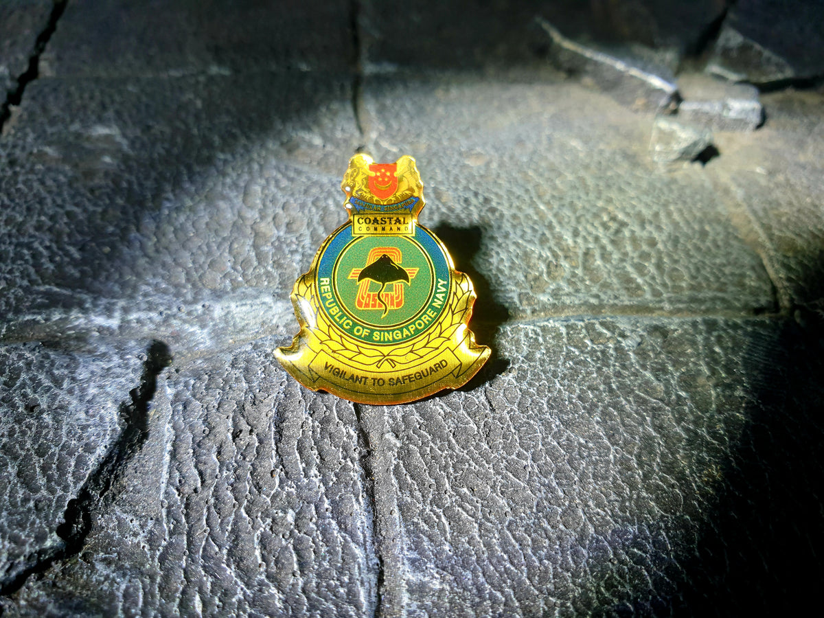 Navy Coastal Command Formation Collar Pin — G MILITARY