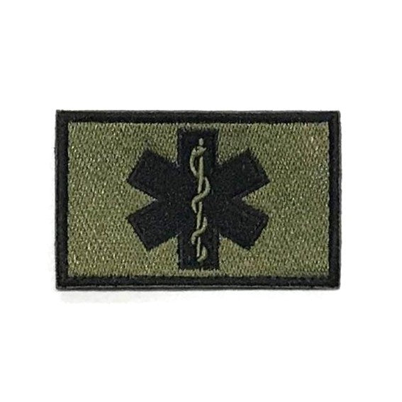 Paramedic Patch, Green — G MILITARY