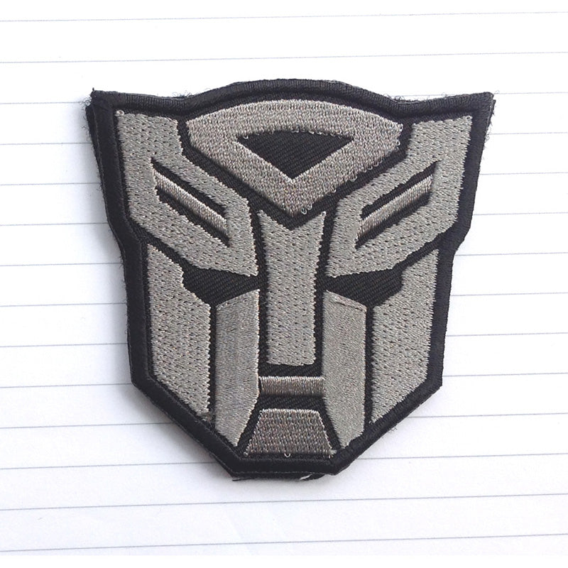 Transformers Silver Autobot Logo Embroidery Patch — G MILITARY