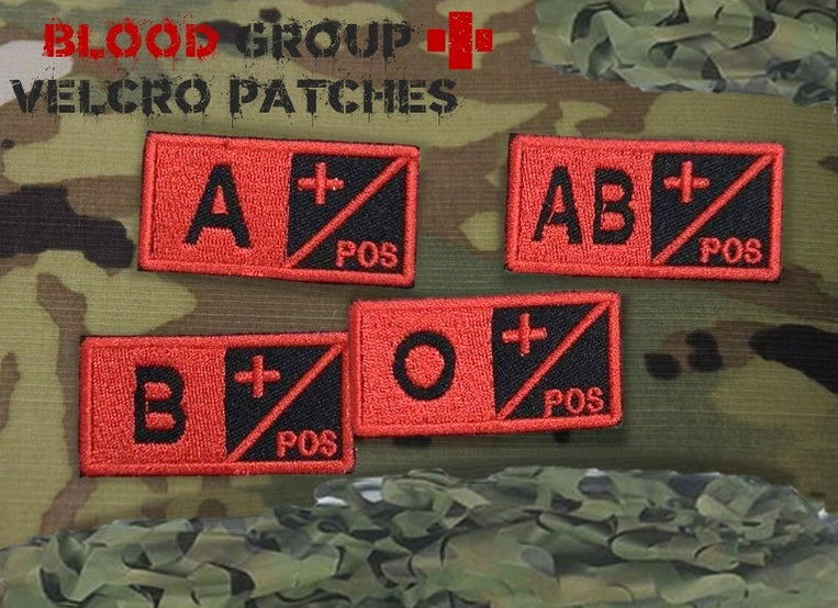 Blood Group Patches — G MILITARY