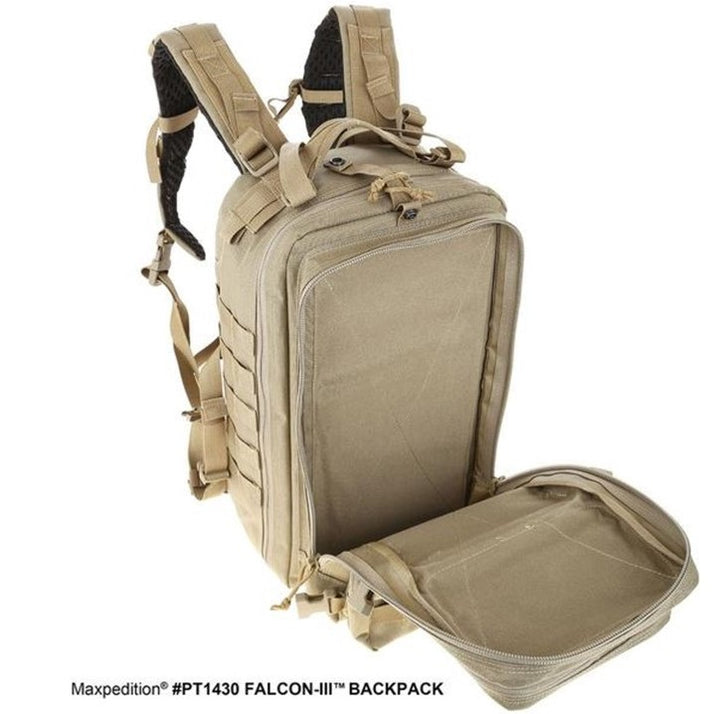 FALCON-III BACKPACK 35L , Black — G MILITARY