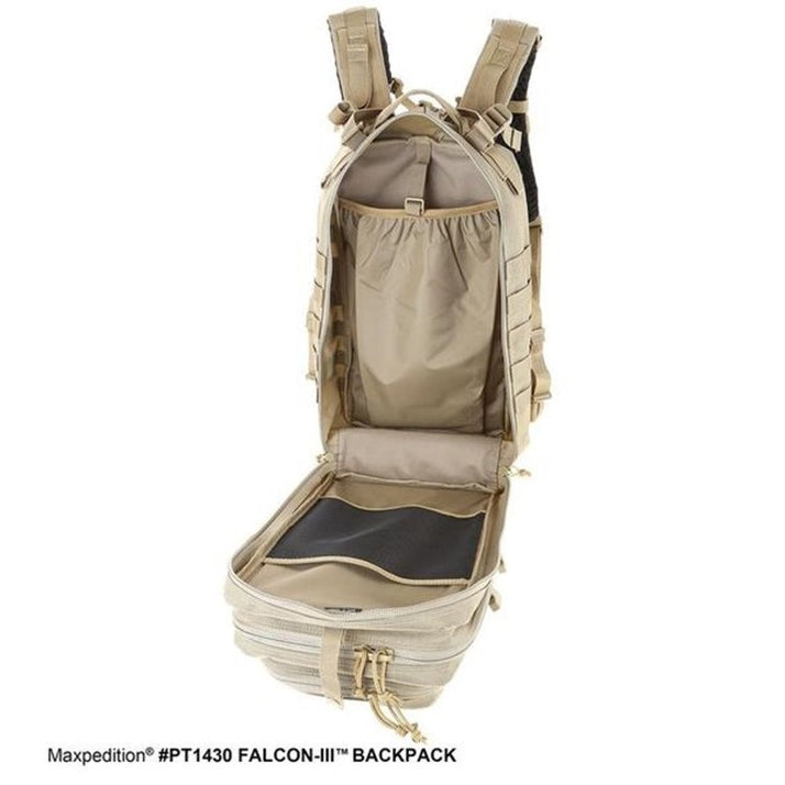 FALCON-III BACKPACK 35L , Black — G MILITARY