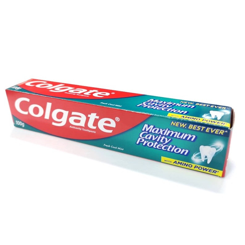 COLGATE Maximum Cavity Protection 100g Fresh Cool Mint — G MILITARY