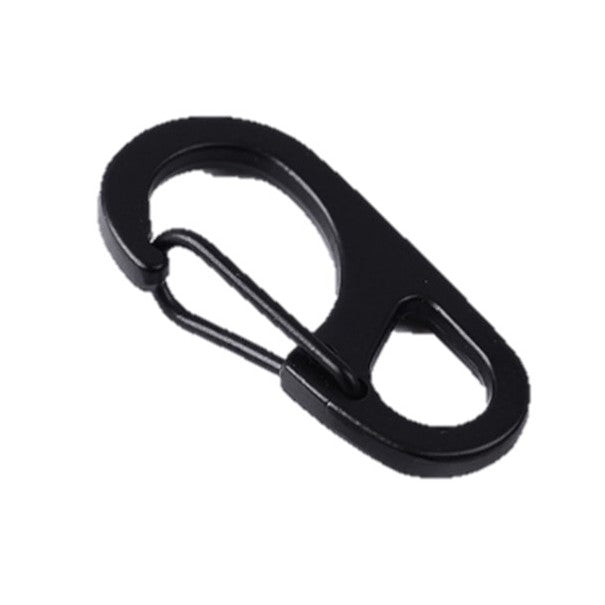Quick Hanging Key Ring Style 2 , Black — G MILITARY