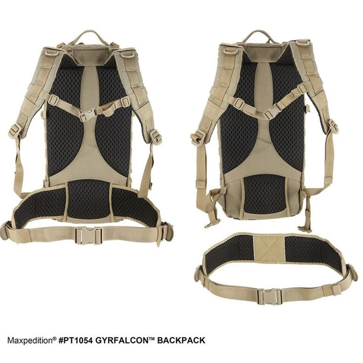 GYRFALCON BACKPACK 36L , Black — G MILITARY