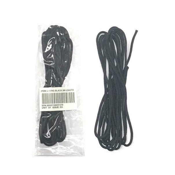 Black String 3M, Black Tie Down String — G MILITARY