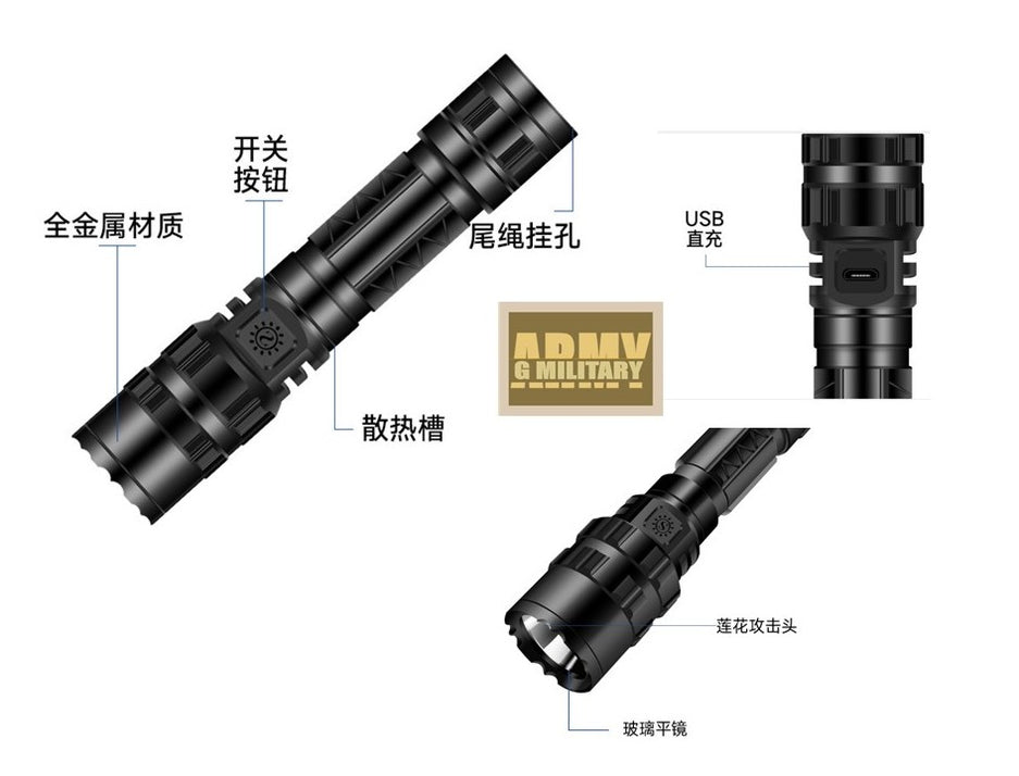 Condro 801 Nighthawk Flashlight — G MILITARY