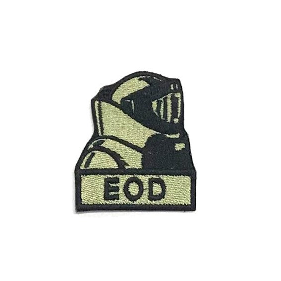 EOD Suit Patch, Olive Green — G MILITARY
