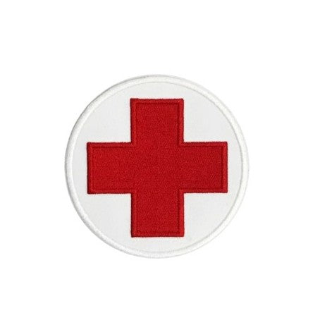 First Aid Round Patch — G MILITARY