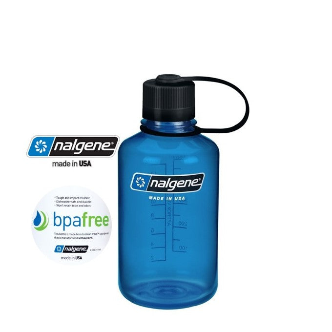 Nalgene 16oz Narrow Mouth 500ml Blue — G MILITARY