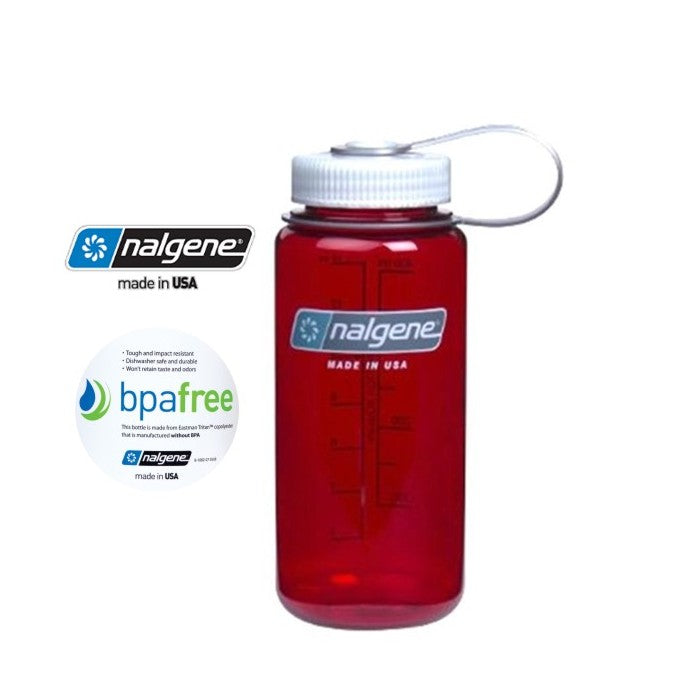 Nalgene 16oz Wide mouth 500ml Outdoor Red — G MILITARY