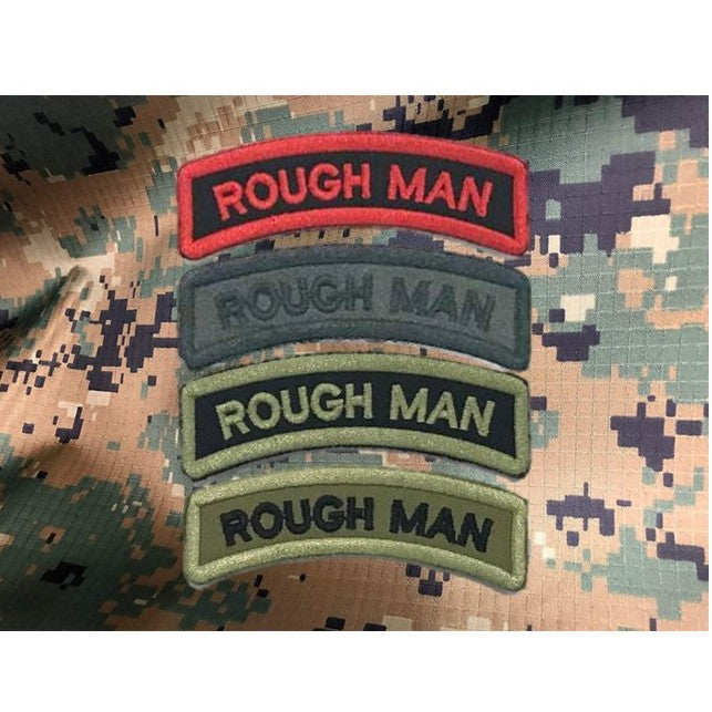 Rough Man Curve Tag — G MILITARY