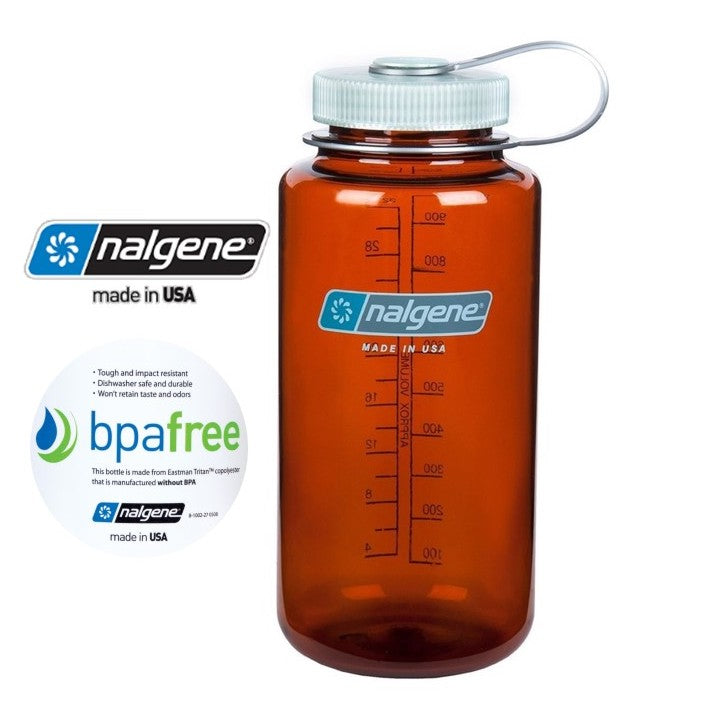 Nalgene 32oz Wide mouth 1000ml Rustic Orange — G MILITARY