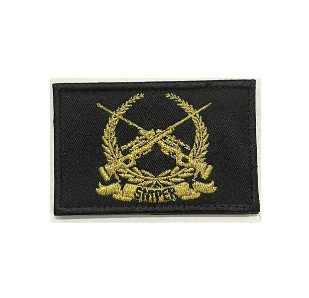 Sniper Badge Gold on Black — G MILITARY