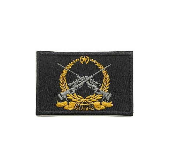 Sniper Embroidery Badge 2tone — G MILITARY