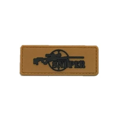 Sniper Rubber Patch , Khaki — G MILITARY