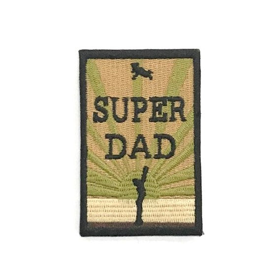 SUPER DAD Patch, Coyote Tan — G MILITARY