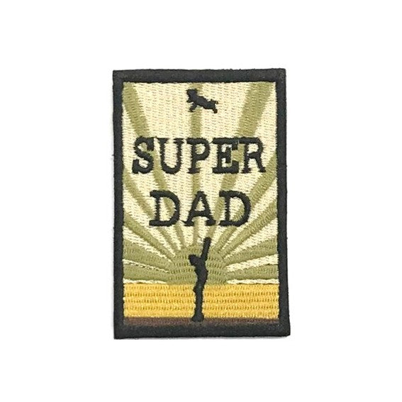 SUPER DAD Patch, Khaki — G MILITARY
